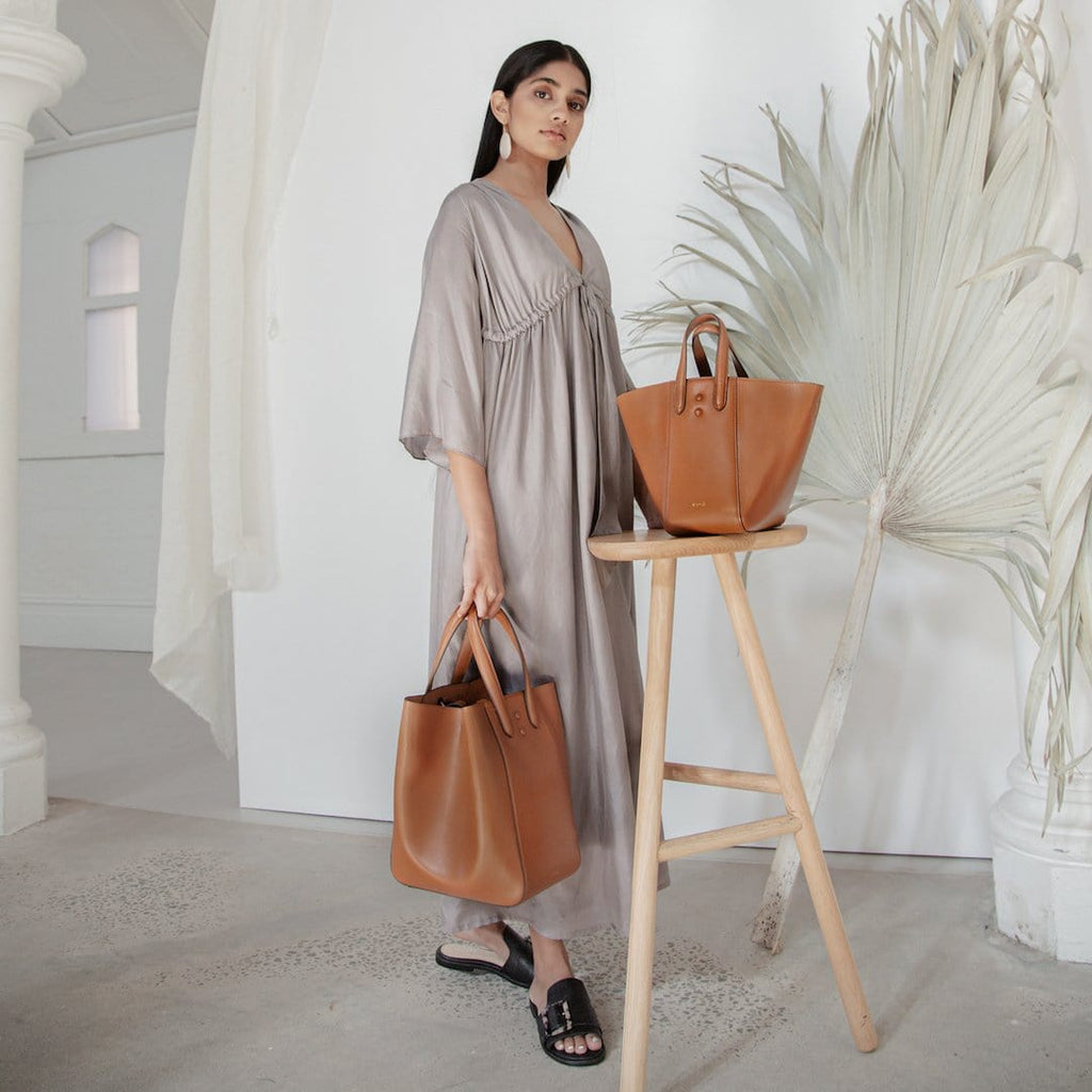 X-NIHILO Eight Bag in Tan | Shop Luxury Handbags – Lindsay Nicholas New ...