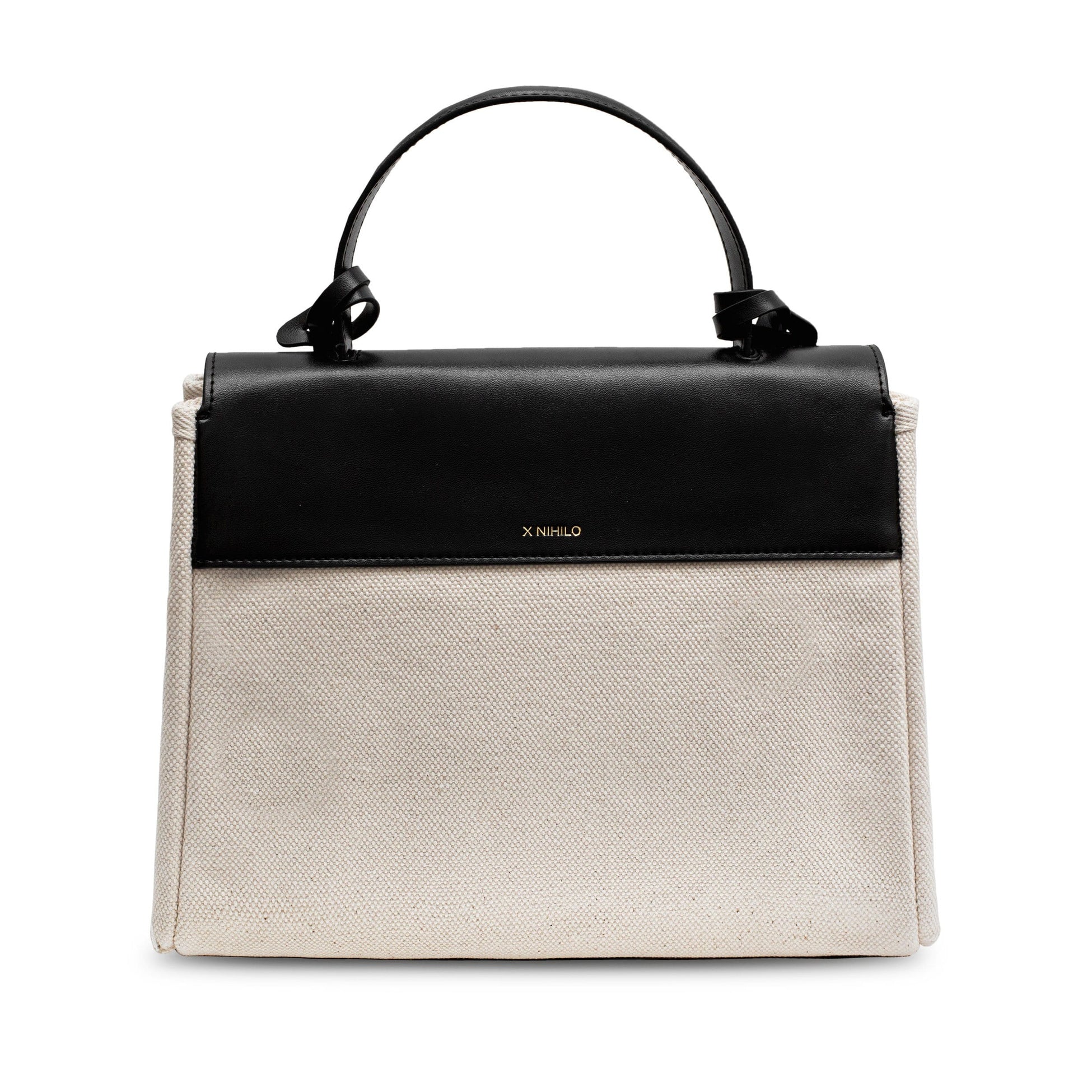 X-NIHILO Bank Bag in Canvas Black | Shop Luxury Handbags – Lindsay ...