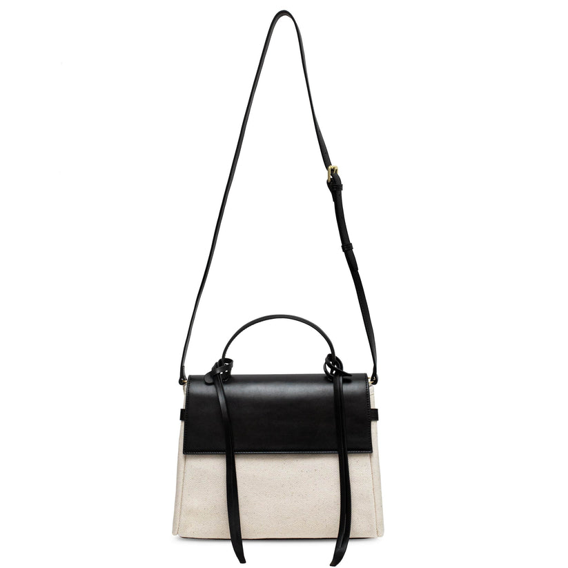 X-NIHILO Bank Bag in Canvas Black – Lindsay Nicholas New York